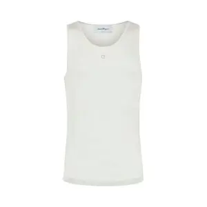 FERRAGAMO Logo Plaque Knit Tank Top
