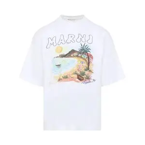 Marni Printed T-shirt - White