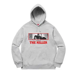 Supreme The Killer Hooded Sweatshirt - Grey