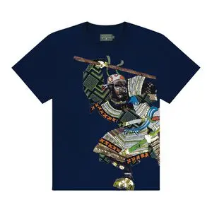 DENIM TEARS Yasuke Tee - Blue
