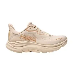 HOKA® Wmns Clifton D Wide Sneakers - Tan