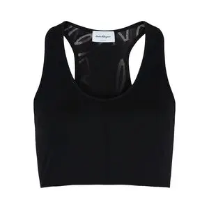 FERRAGAMO Cropped Scoop Neck Top
