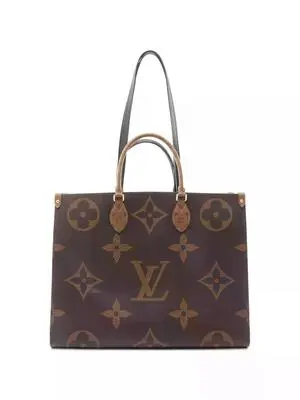 LOUIS VUITTON 2020 On The Go Monogram Gm Tote Bag - Brown