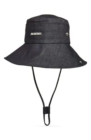 Jacquemus Le Bob De Nîmes Bucket Hat - Navy 380