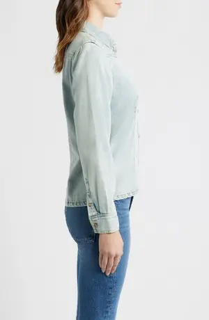 Rails Taina Denim Snap-up Western Shirt