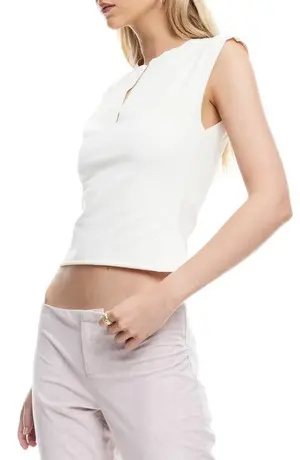 Lioness Tribeca Cap-sleeve Crop Top