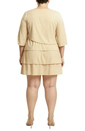 STANDARDS & PRACTICES Tiered Mini Dress