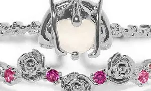 GIRLS CREW Star Wars Padmé Amidala Adjustable Ring - Silver