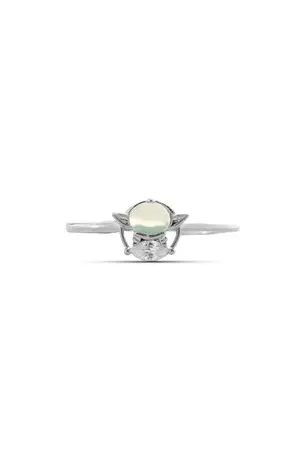 GIRLS CREW Star Wars Grogu Ring - Silver