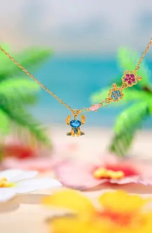 GIRLS CREW X Disney Stitch Pendant Necklace