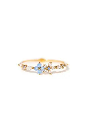 GIRLS CREW Blossom Garden Ring - Gold