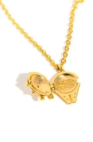 GIRLS CREW Star Wars Millenium Falcon Locket Necklace - Gold