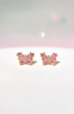 GIRLS CREW Flutter Love Stud Earrings