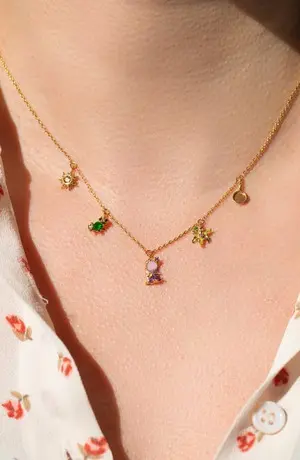 GIRLS CREW X Disney Tangle Charm Necklace