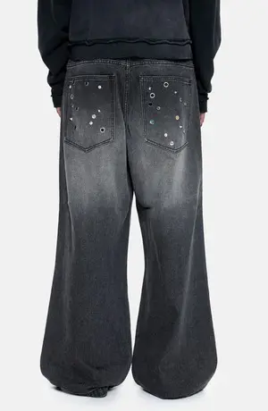 JADED LONDON Trixa Jewel Studded Colossus Jeans