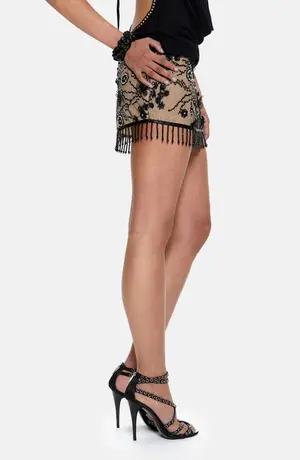 JADED LONDON Ellora Embellished Miniskirt