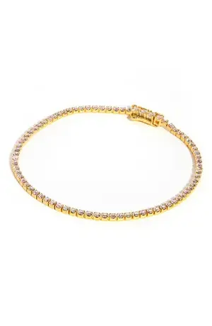 GIRLS CREW Endless Tennis Bracelet - Gold