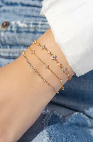 GIRLS CREW Endless Tennis Bracelet