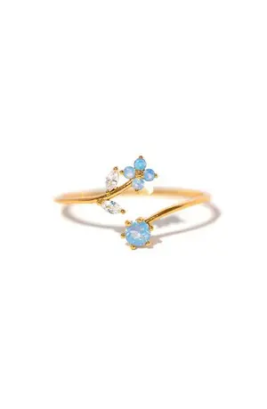 GIRLS CREW Wandering Blossom Adjustable Ring - Gold