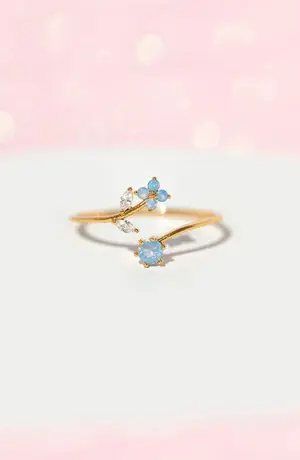 GIRLS CREW Wandering Blossom Adjustable Ring