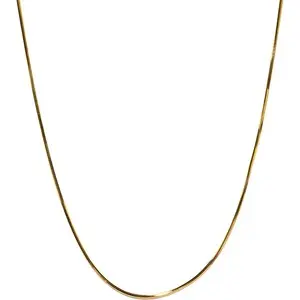 GIRLS CREW Monaco Snake Chain Necklace - Gold