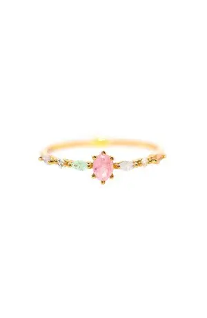 GIRLS CREW Pastel Sherbet Ring - Gold
