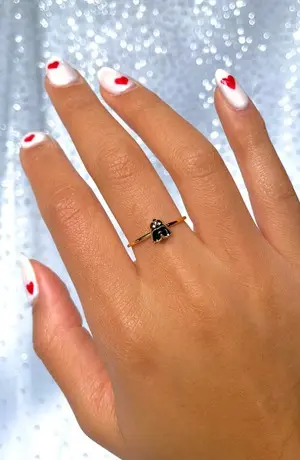 GIRLS CREW Star Wars™ Darth Vader Ring - Gold