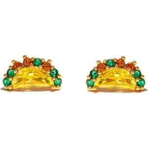 GIRLS CREW Taco Stud Earrings - Gold