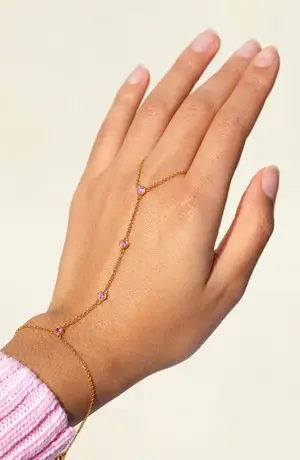 GIRLS CREW Te Amo Hand Chain Bracelet