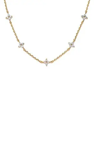GIRLS CREW Shimmer Blossom Necklace - Gold