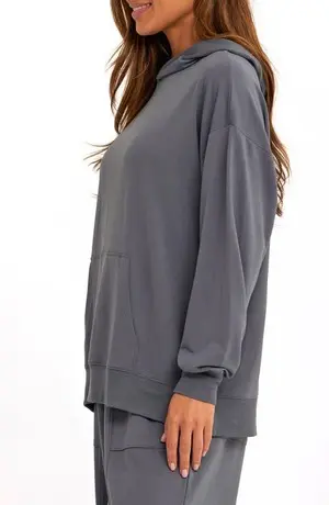 THREADS 4 THOUGHT Sylvie Terry Pullover Hoodie - Raindrop