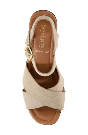 Seychelles Paloma 2 Ankle Strap Platform Sandal - Sand