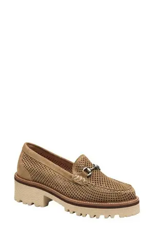 Johnston & Murphy Emmalynn Perforated Bit Loafer