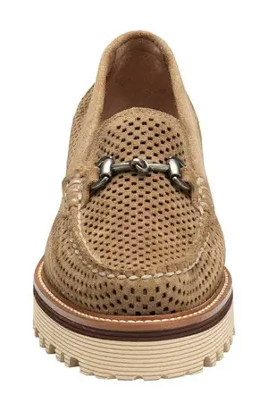 Johnston & Murphy Emmalynn Perforated Bit Loafer