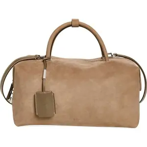 Max Mara Suede Bowler Satchel - Turtledove
