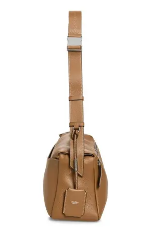 Max Mara Skipper Leather Shoulder Bag - Brown