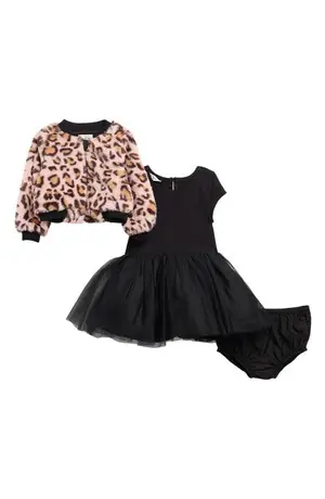 PIPPA & JULIE Girls' Tutu Dress With Jacket And Bloomers