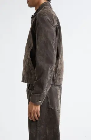 Jacquemus La Vest Mirada De Nîmes Denim Jacket - Khaki
