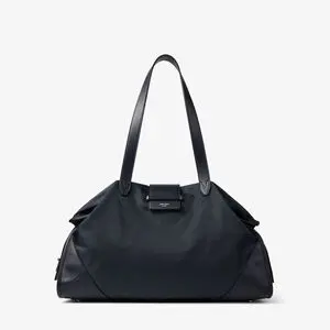 JIMMY CHOO Bar Holdall Large - Marine/gunmetal