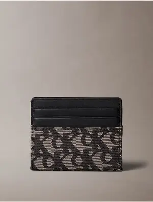 Calvin Klein Allover Monogram Card Case