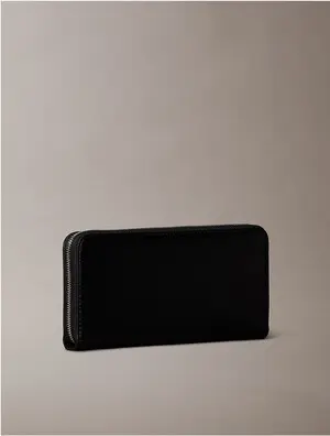 Calvin Klein Bold Monogram Long Zip Wallet