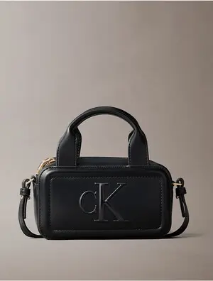 Calvin Klein Monogram Bauletto Bag
