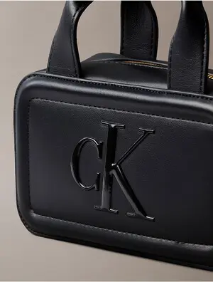 Calvin Klein Monogram Bauletto Bag