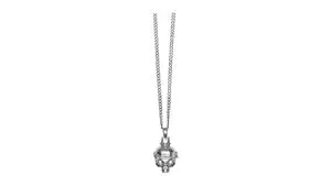 $UICIDEBOY$ G59 Records Skull Pendant - Silver