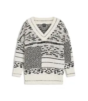 BOSS Jacquard-pattern Sweater