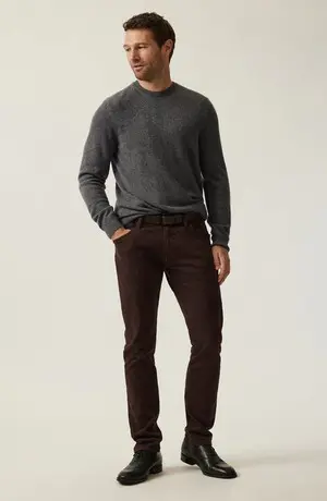 34 Heritage Cashmere Crewneck Sweater - Charcoal