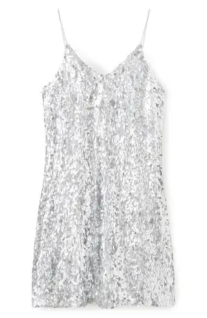 Mango Sequin Minidress