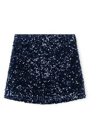 Mango Sequin Miniskirt