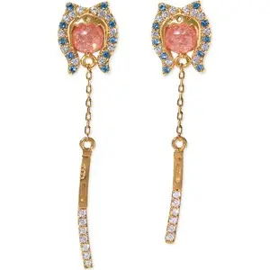 GIRLS CREW Star Wars™ Ahsoka Tano™ Drop Earrings - Gold