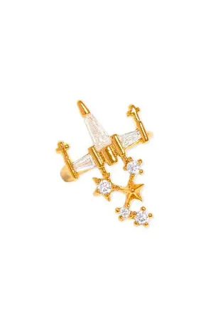 GIRLS CREW Star Wars™ X-wing™ Ear Cuff - Gold